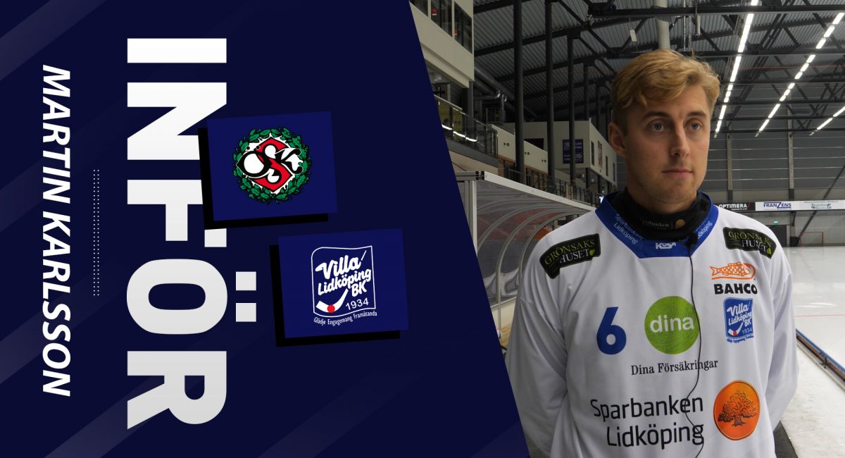 TV | Martin Karlsson inför en Elitserie med publik: "Helt underbart ...