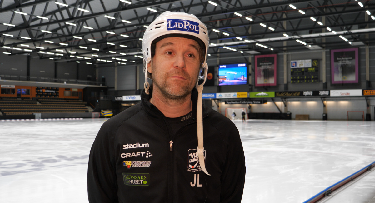 TV | Johan Lindblom inför KS Bandy - Villa Lidköping Bandyklubb
